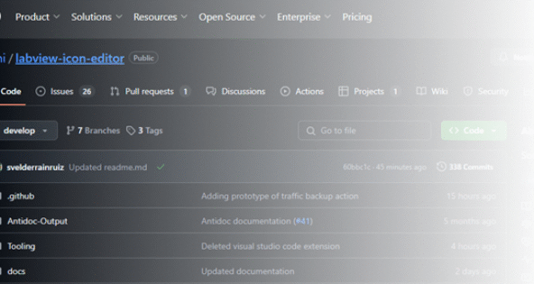 LabVIEW Open Source – The NI Icon Editor